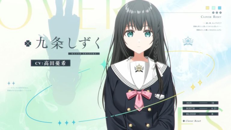 百合ゲームブランド・vividXがデビュー作『Clover Reset』(クローバー・リセット)のSteamストアページを公開 | ゆりりかる